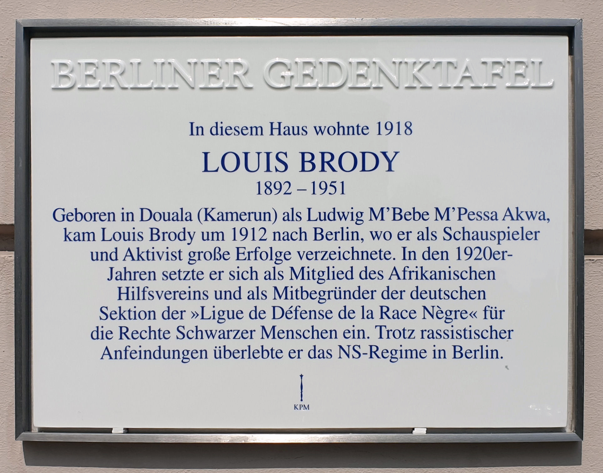 Louis Brody - Migrationsgeschichten
